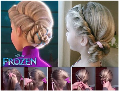 Elsa Inspired Hair