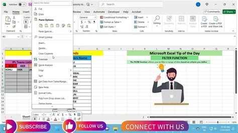 Exercise Of The Filter Funct Excel Excel Microsoftexcel Microsoftoffice Excelformula