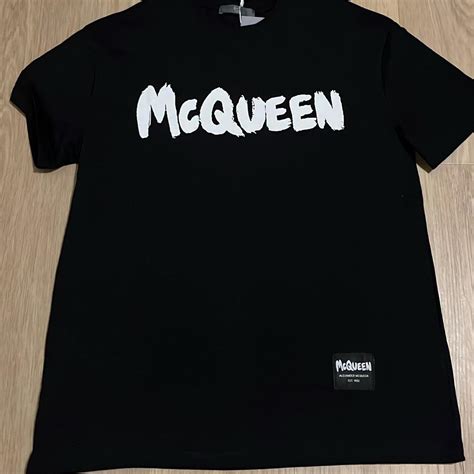 Mcqueen T Shirt Depop