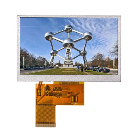 5 Inch IPS 800X480 TFT Panel Custom RGB Interface LCD Display Module Square Screen Optional