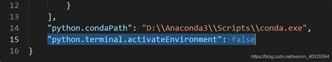 解决方案：vs Code运行python代码时调用anaconda的虚拟环境导致错误pythonterminalactivateenvironment Csdn博客