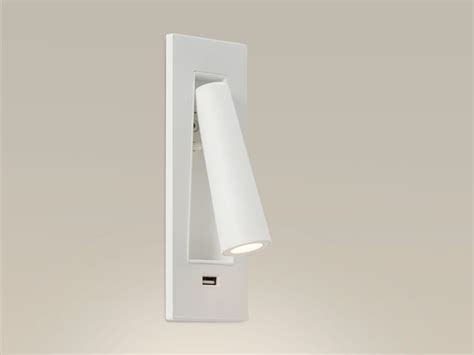 GAMMA SR USB LED adjustable reading lamp with USB By LedsC design Josep Patsí