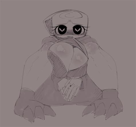 Rule 34 1girls Blueruchka Breasts Covering Crotch Dandys World Dino