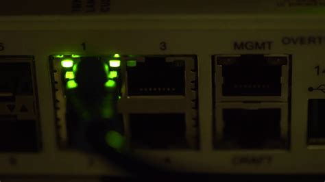 Ethernet Switch Traffic Light Blinking In Stock Footage SBV Storyblocks