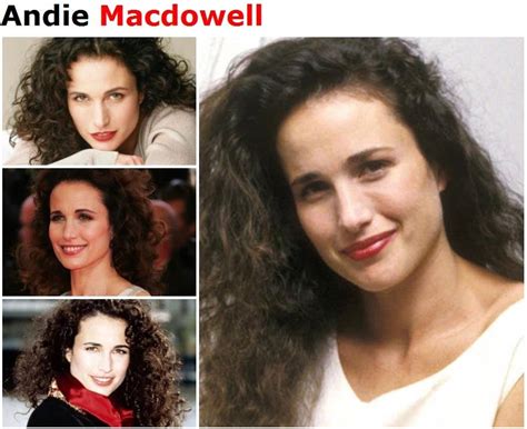 드리머의 영화나라 [모델 출신 헐리우드 여배우] 이름 앤디 맥도웰 키 173cm 출생 1958년 4월 21일 미국 간략한 바이오 그래피 엘리트 모델 매니지먼트의 정식