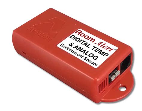 Room Alert Digital Temperature And Analog Sensor Net Dot Net