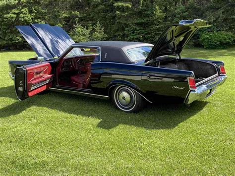 1970 Lincoln Continental Mk Iii Black Rwd Automatic 54104 Miles