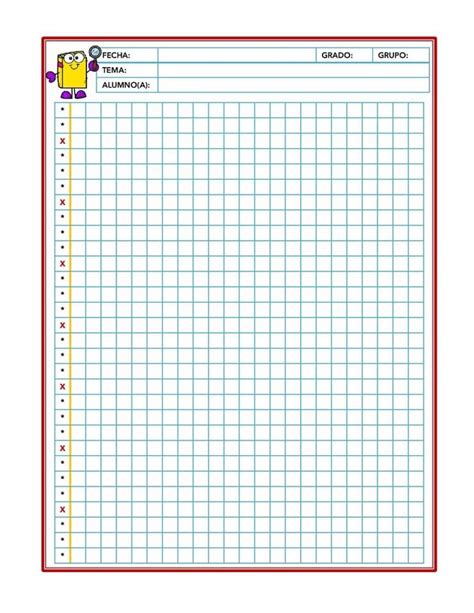 Hojas Cuadriculadas Para Imprimir En Word Y Pdf Arte En Papel Hoja Cuadriculada Imprimir
