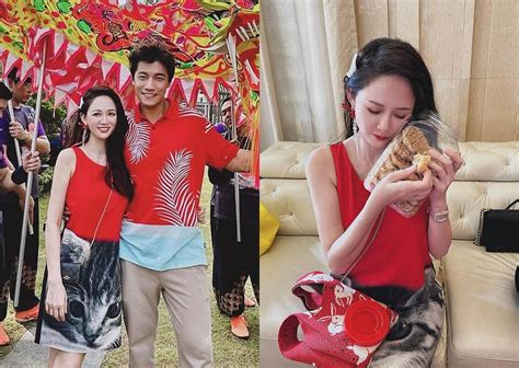 Joe Chen Celebrates Cny In Malaysia Expresses Love For Honeycomb