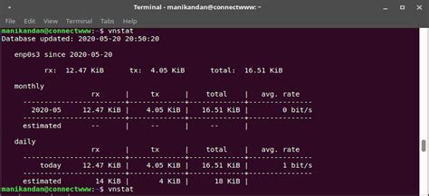How To Install Vnstat Network Traffic Monitoring Tool On Ubuntu