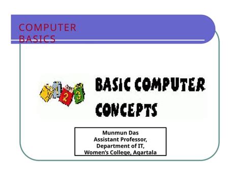 computer basics program for training pptx