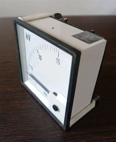 Three Phase Plastic Ae Analog Voltmeter Model Namenumber 304240