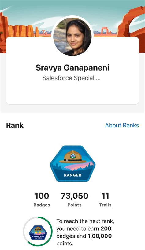 Trailhead Salesforce Learningandgrowing Salesforcedevelopers Sravya Ganapaneni