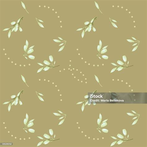 흰색 마더 오브 펄 꽃과 싹이있는 매끄러운 벡터 패턴 추상적 패턴의 흰색 꽃 섬유 벽지 디자인 제품 디자인 제조에 적합합니다 가리기에 대한 스톡 벡터 아트 및 기타 이미지