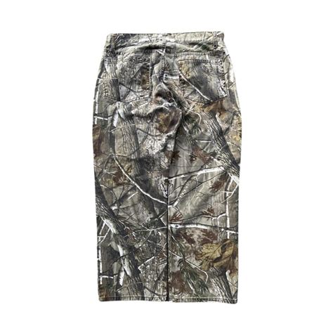 Real Tree Camo Camouflage Denim Pants Good Condition Depop