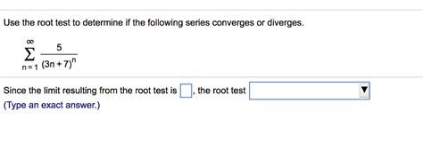 Solved HOW DOES THE ROOT TEST WORK WHEN THERE S NO ROOT ONLY Chegg Com