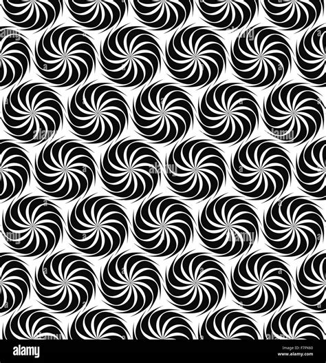 Repeat Monochrome Swirl Pattern Stock Vector Image And Art Alamy