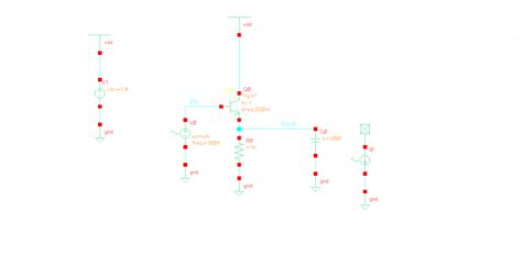 Github Nishanth269 Bjt Amplifier Cadence Virtuoso Designed Npn Bjt And The Resistor Re To