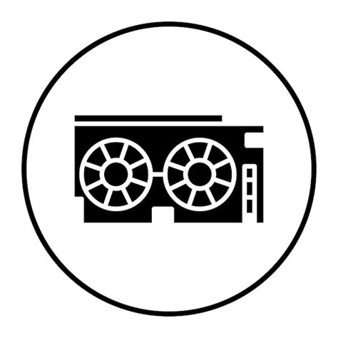 Premium Vector Graphics Card Vector Illustration