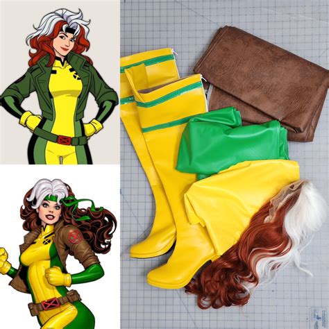 X Men Rogue Costume X Men Rogue Costume