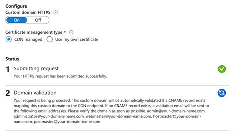 Azure Cdn Endpoint Enabling For Default Custom Domain Mediaservice Inctstreamingmedia