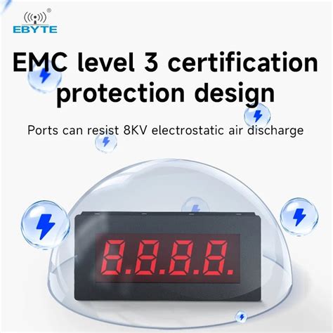 Ebyte Am21 12w05v Led Digital Tube Plc Industrial Communication 3 4 5 6