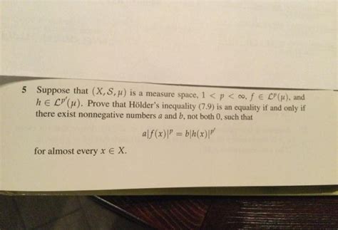 Solved Suppose That X S μ Is A Measure Space 1