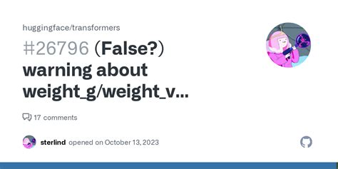 False Warning About Weightgweightv Missing On Weightnorm On