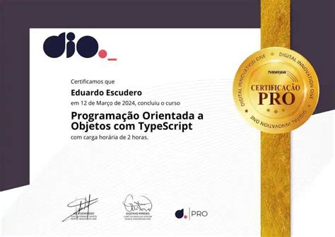 Programação Orientada A Objetos Com Typescript Eduardo Escudero
