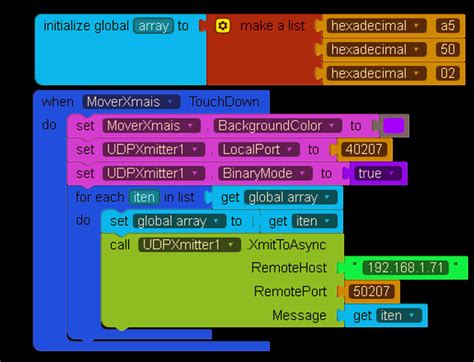 Sending Udp Arrays Mit App Inventor Help Mit App Inventor Community