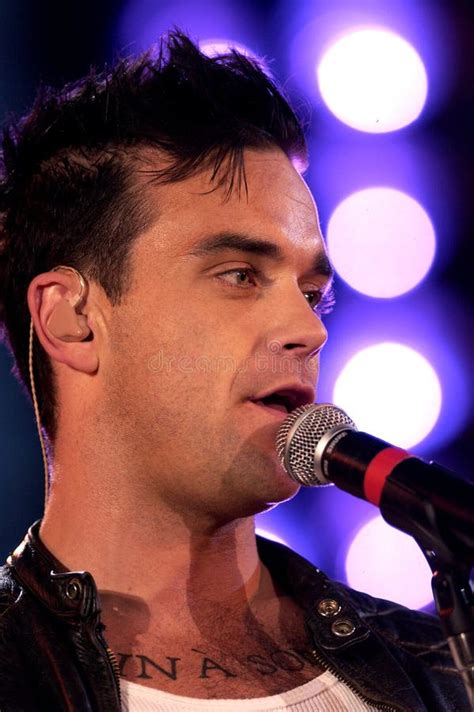 Robbie Williams Take That Editorial Photo Image Of Exposition