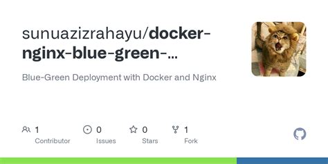 github sunuazizrahayu docker nginx blue green deployment blue green