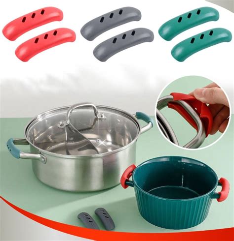 Силиконовые ручки для кастрюли 2 шт МИКС