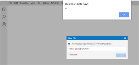 Browser Dialogs Xss Venerability In File Dialog · Issue 6976