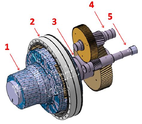 General View Of Investigated Gearbox Download Scientific Diagram