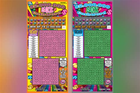 Mass State Lottery Winner 2m Grand Prize Claimed In Crossword Style