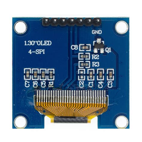 1 30 Oled Passive Matrix White Sh1106 Driver Ic