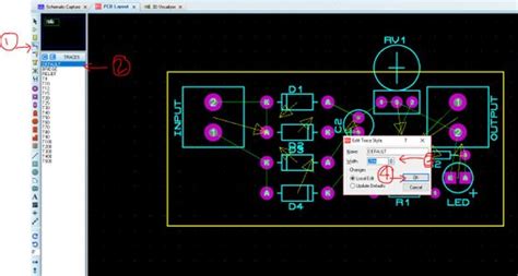 Simulating Designing Of Circuitspcb On Proteus 10 Steps Instructables