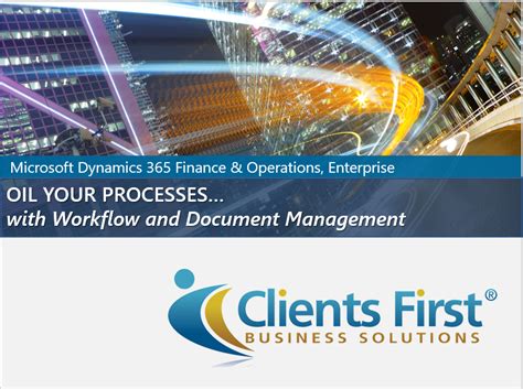 Dynamics 365 Document Management And Workflow Clients First