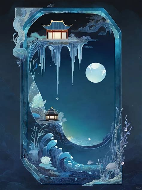 国风｜海上升明月 花瓣网