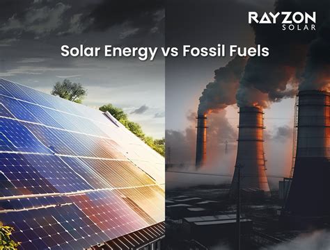 Solar Energy Vs Fossil Fuels