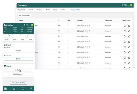 Github Teaguestockwell Levels V React Aircraft Cargo Loading And Weight And Balance For The