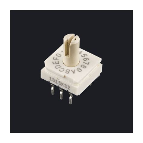 Rotary DIP Switch 16 Position Sparkfun COM 10064 Core Electronics Australia