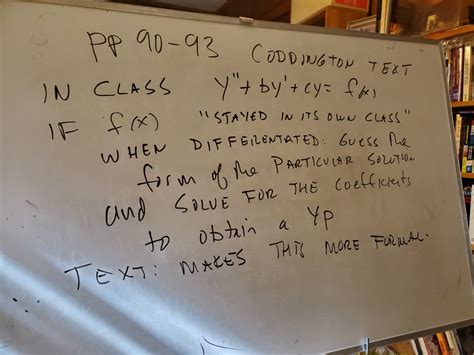 Annihilator Method And Undetermined Coefficients Mth 345 Differential Equations
