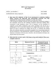 Minimizing Loading Effects In DC Circuits A Practical Guide Course Hero
