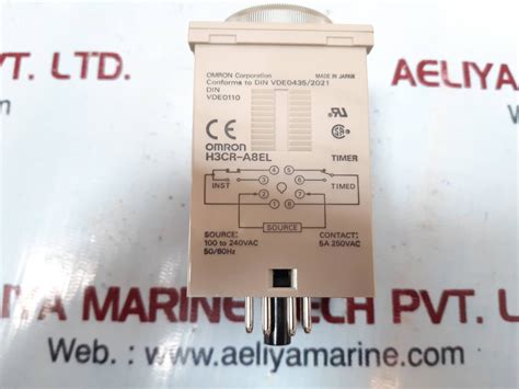 Omron H3cr A8el Solid State Timer Aeliya Marine