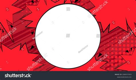 Cartoon Vector Pop Art Comics Background Stock Vector Royalty Free