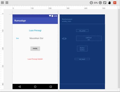Cara Membuat Aplikasi Menghitung Luas Dan Keliling Persegi Dengan Android Studio Domo Teknologi