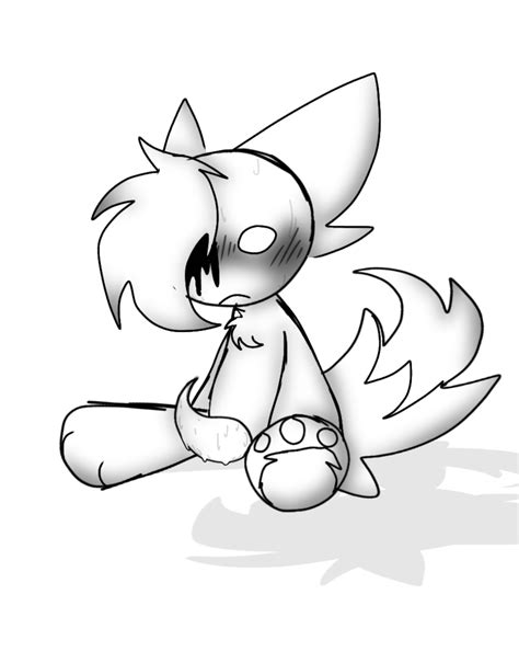 Rule 34 Fluffy Tail Nervous Sweat Original Character Snowflake