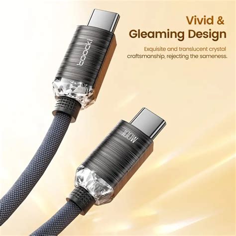 Toocki Kabel Data Usb Type C To Type C Fast Charging Qc Pd W M Txctt A Sj Blue